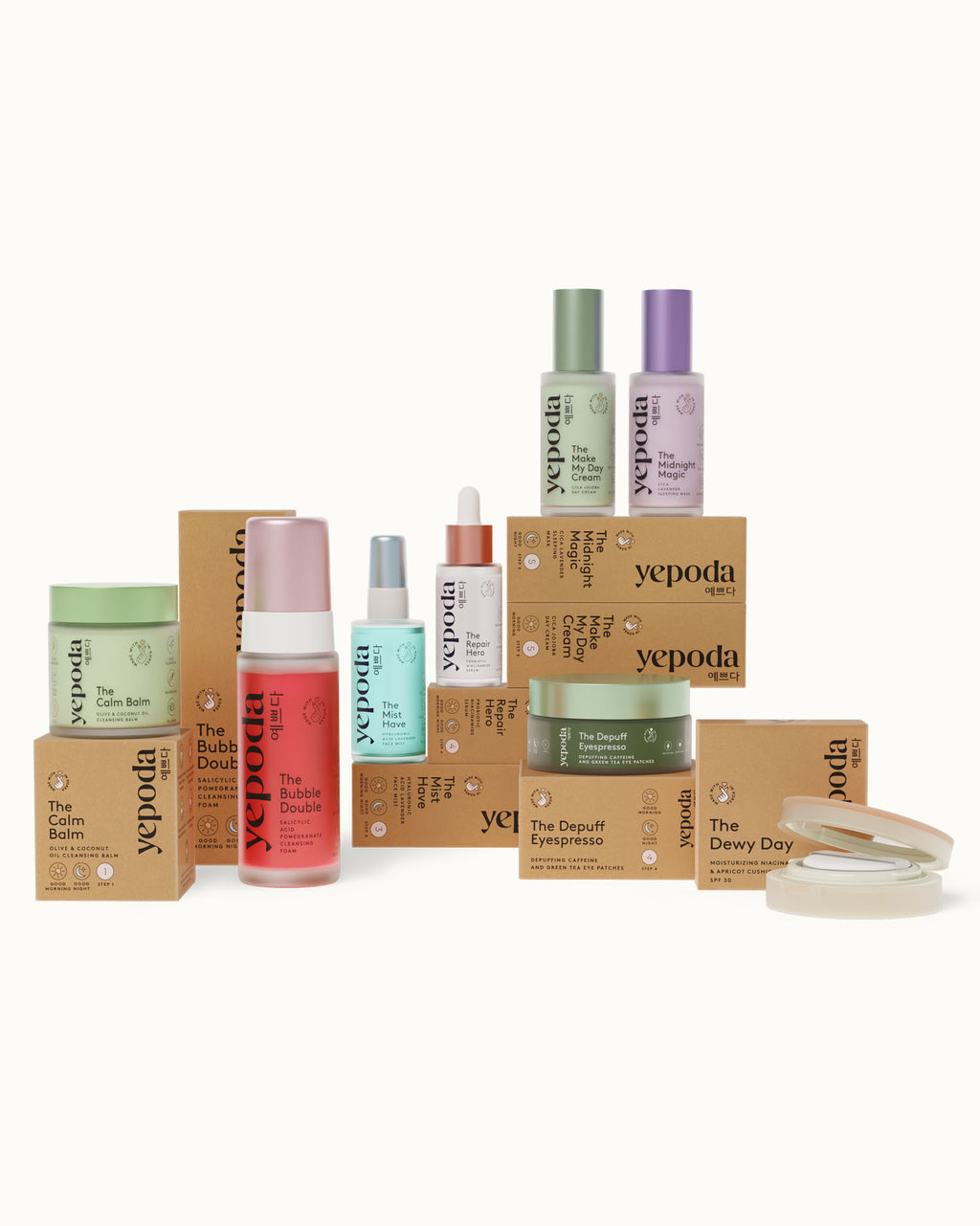 The Bestsellers Set - Skincare Meets Coverage - Yepoda