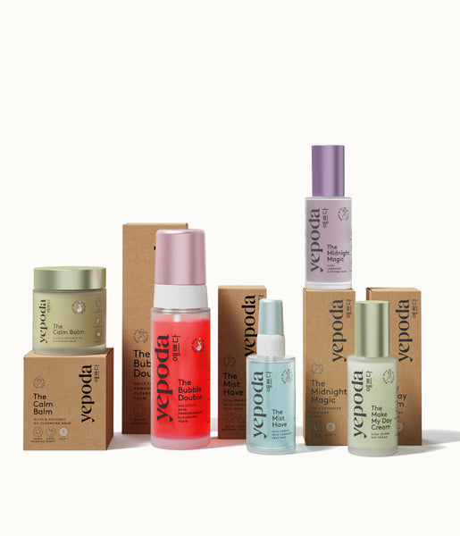 The Day & Night Set - Day To Night Skincare Set - Yepoda